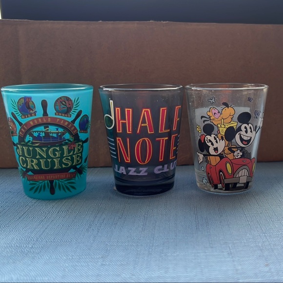 Disney | Other | Disney Themed Shot Glass Set | Poshmark